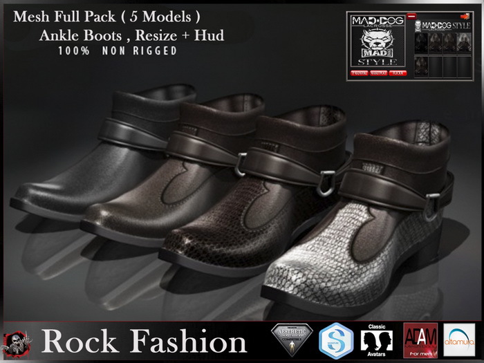 Second Life Marketplace - [ Mesh ] Full Pack ( 5 Models Textures ...