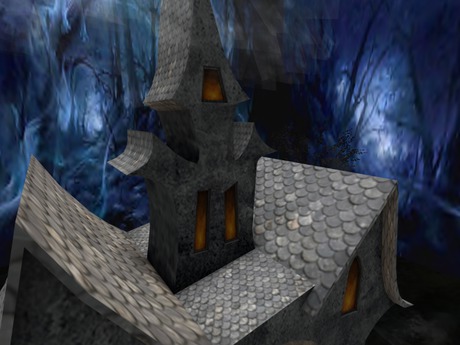 Second Life Marketplace - Haunted Halloween Store ~ Haunted Turret ...