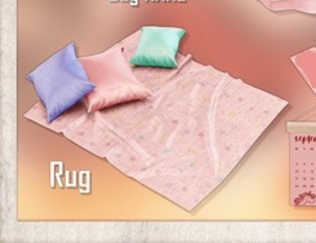 Second Life Marketplace - Wednesday[+] ~ Sakura Life ~ Magical Rug - COMMON