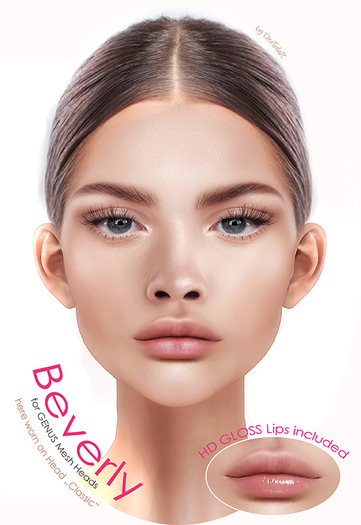 Second Life Marketplace - DeeTaleZ DEMO *Appliers* GENUS Head "Beverly ...