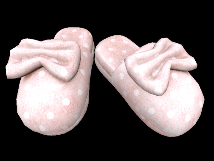 Second Life Marketplace - .tsg. Slumber Party - PuffPuff Slippers Cream