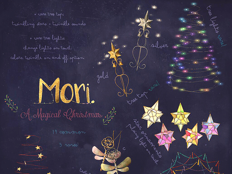 Second Life Marketplace - Mori. star ornament . silver . plum