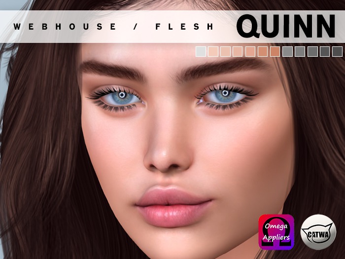 Second Life Marketplace - Flesh x Catwa: Quinn - Ginger