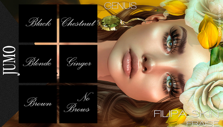 Second Life Marketplace - JUMO - FILIPA Skin Fraise - GENUS Heads - ADD ME