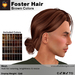 Second Life Marketplace - A&A Foster Hair Brown Colors, boxed