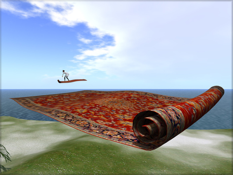 Second Life Marketplace - Large sculpted carpet platform