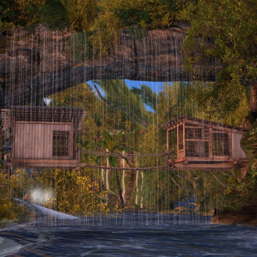 Second Life Marketplace - small waterfall 1 sculpty 1 mesh