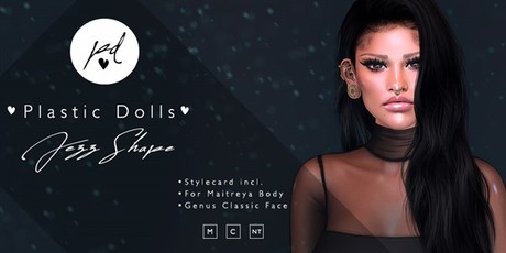 Second Life Marketplace - Plastic Dolls - Jezz Shape