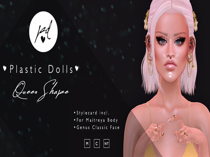Second Life Marketplace - Plastic Dolls - Queen Shape