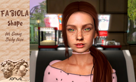 Second Life Marketplace - FABIOLA shape by JANUS for Genus baby face
