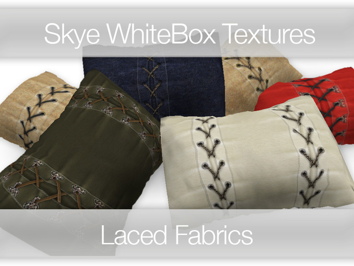 Second Life Marketplace Laced Fabrics Skye Whitebox Full Permstextures