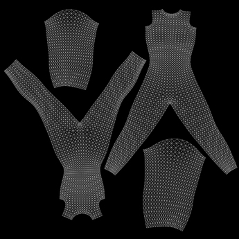 Second Life Marketplace - Full Perm Metal Spikes Rivets Body Suit Slink ...