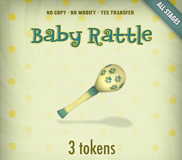 Second Life Marketplace - [Toys] Smart Toy Rattle