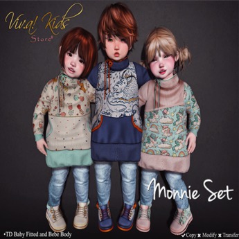 Second Life Marketplace - [Vk!] Monnie Set Unicorn_BOX