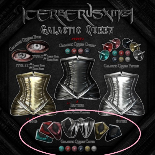 Second Life Marketplace - 2. [CX] Galactic Queen - Cover - Ruby (HG)