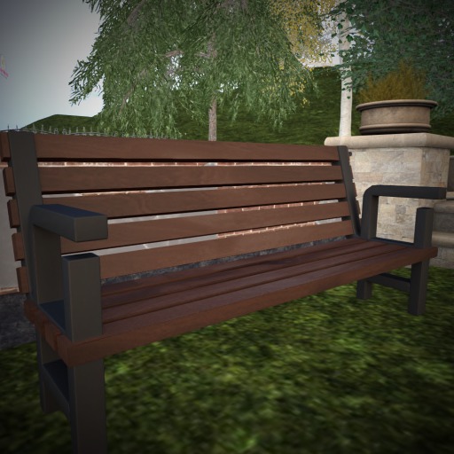 Second Life Marketplace - Park Bench