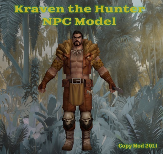 Second Life Marketplace - Kraven the Hunter NPC Model