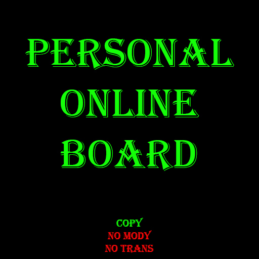 Second Life Marketplace - MdS Online Status Board 1.0