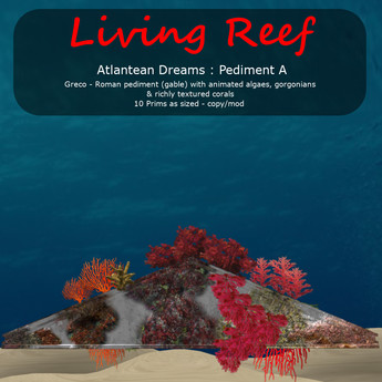 Second Life Marketplace - Inochi Reef - Atlantean Pediment A