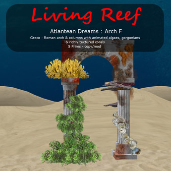 Second Life Marketplace - Inochi Reef - Atlantean Arches F