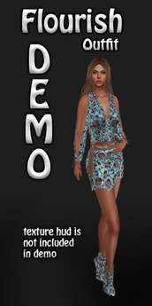 Second Life Marketplace - Flourish Outfit DEMO