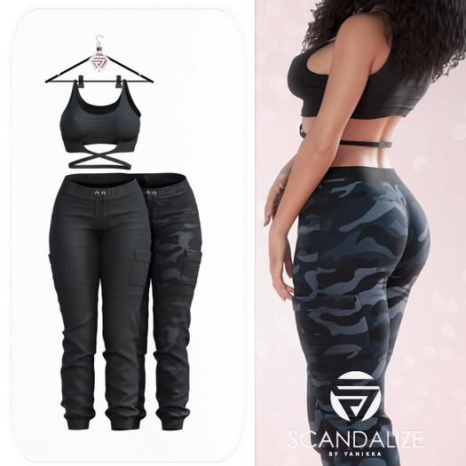 Second Life Marketplace - SCANDALIZE. Luxx. Black