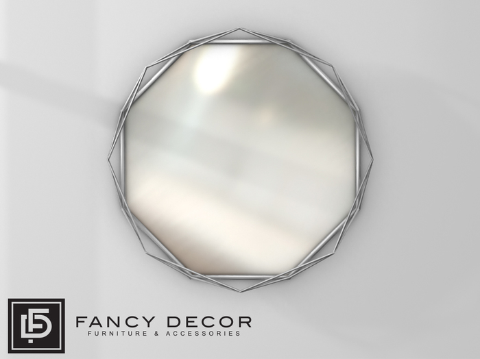 Second Life Marketplace - Fancy Decor: Colleen Mirror (silver)