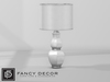 Second Life Marketplace - Fancy Decor: Colleen Lamp (silver)