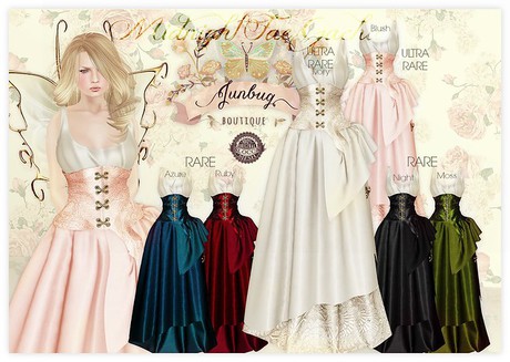 Second Life Marketplace - *{Junbug}* Midnight Fae [Ruby] - XS RARE