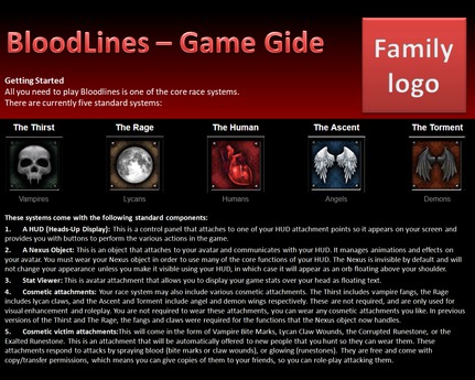 Second Life Marketplace - Training Board > Game Guide Getting Start (EN)