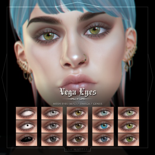 Second Life Marketplace - Vega Eyes // FATPACK