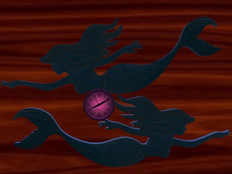 Second Life Marketplace - TM Mermaid Clock Nightlight