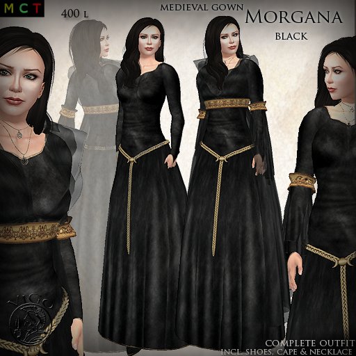 Second Life Marketplace - ViGo - Morgana black