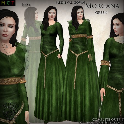 Second Life Marketplace - ViGo - Morgana green