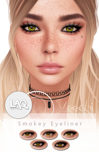 Second Life Marketplace - Veechi - Smokey Eyeliner LAQ