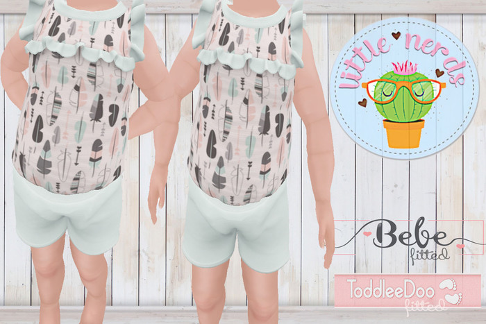 Second Life Marketplace - Little Nerds - Little Arrow Outfit - TD ...
