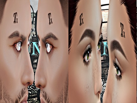 Second Life Marketplace - :.TUNECHI INC.: T.X. Face Tattoo