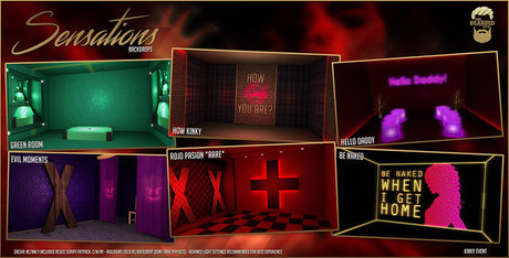 Second Life Marketplace - Evil Moments - Sensations Backdrops - The ...
