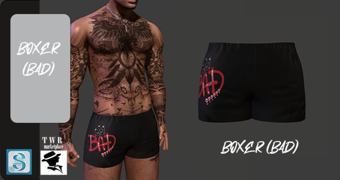 Second Life Marketplace - ::TWR:: BOXER (BAD)