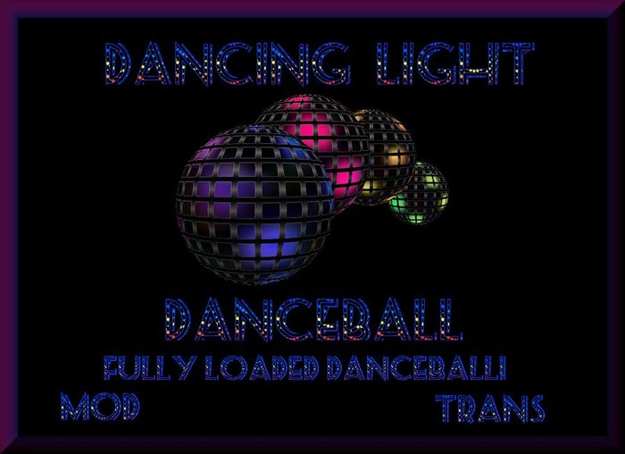 Second Life Marketplace - Dancing Lights Danceball by ~20/ten Concepts*