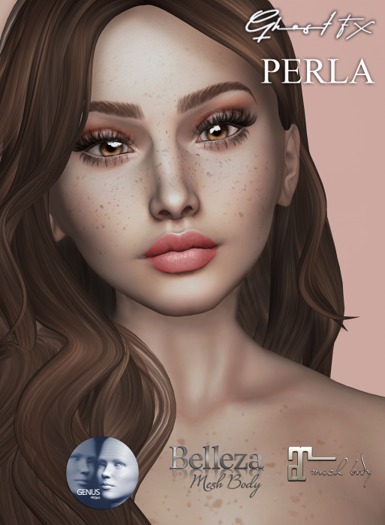 Second Life Marketplace - [GHOSTFX] - PERLA Skin Appliers & Shape UNPACK