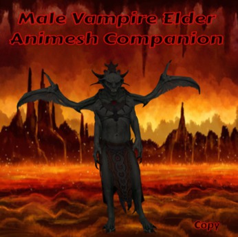 Second Life Marketplace - Male Vampire Elder Animesh Companion