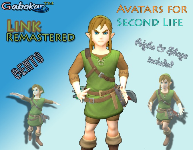 Second Life Marketplace - COMPLETE AVATAR - (BENTO) - LINK (REMASTERED)