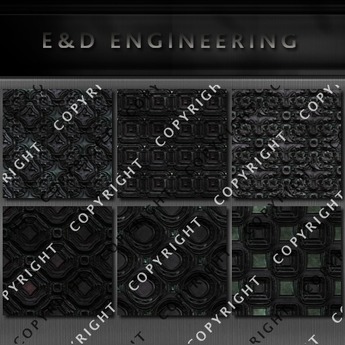 Second Life Marketplace - [MDC001] 6 Tarnished Metal Textures Corroded Metal Textures Dark Alien ...