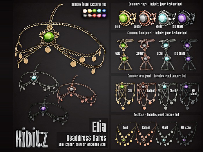 Second Life Marketplace - Kibitz - Elia hands steel