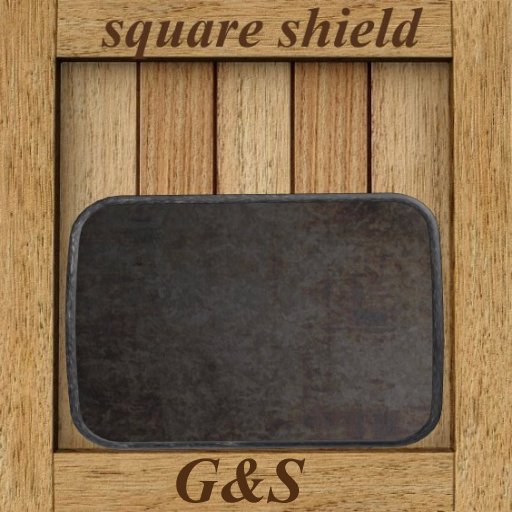 Second Life Marketplace - Escudo cuadrado / Square shield [G&S] 2