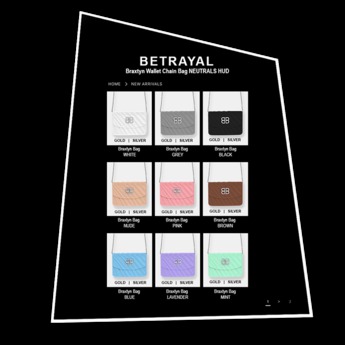 Second Life Marketplace - BETRAYAL. Braxtyn Wallet Chain Bag Shoulder ...