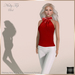 Second Life Marketplace - SAS - Nicky Red Top (MB & FM)