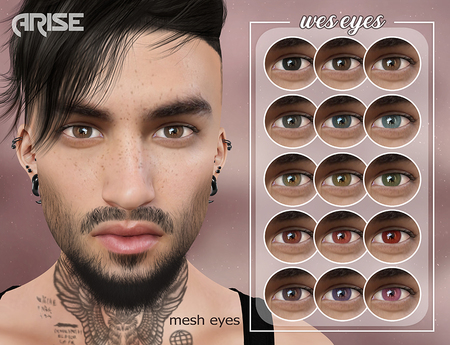 Second Life Marketplace - .ARISE. Wes Eyes