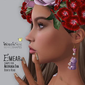 Second Life Marketplace - { wren's nest } Emear Shape for Akeruka Eva ...